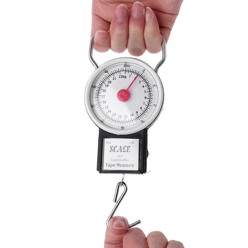 22kg50lb Portable Hanging Scale Balance Fish Hook Weighing Balance ...