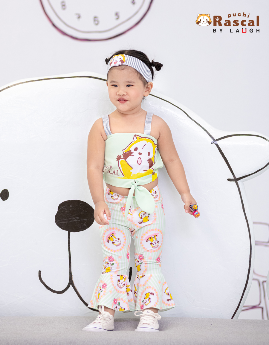 CHALOM HS LA 002 RAHS LA 003 RA ชุด Set เสื้อกางเกง Puchi Rascal - CHALOM - ThaiPick