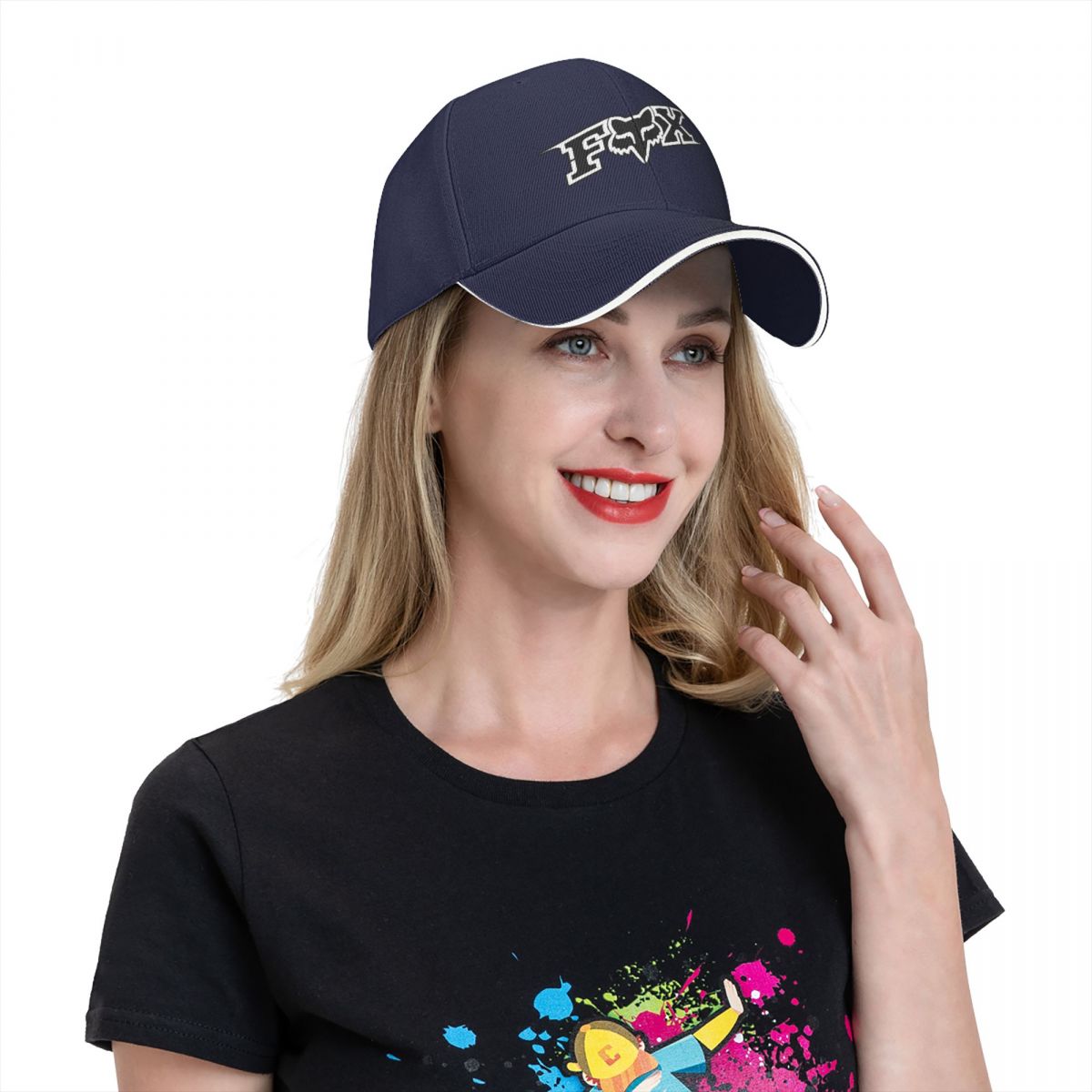 Fox Racing Baseball Cap Adjustable Unisex Casual Visor Hats Sports Hat ...