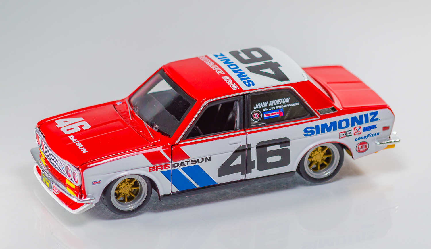 โมเดลรถแข่งเรโทร วินเทจ รถเก๋ง รถยนต์ ดัทสัน เพลาลอย ของเล่น สะสม ...