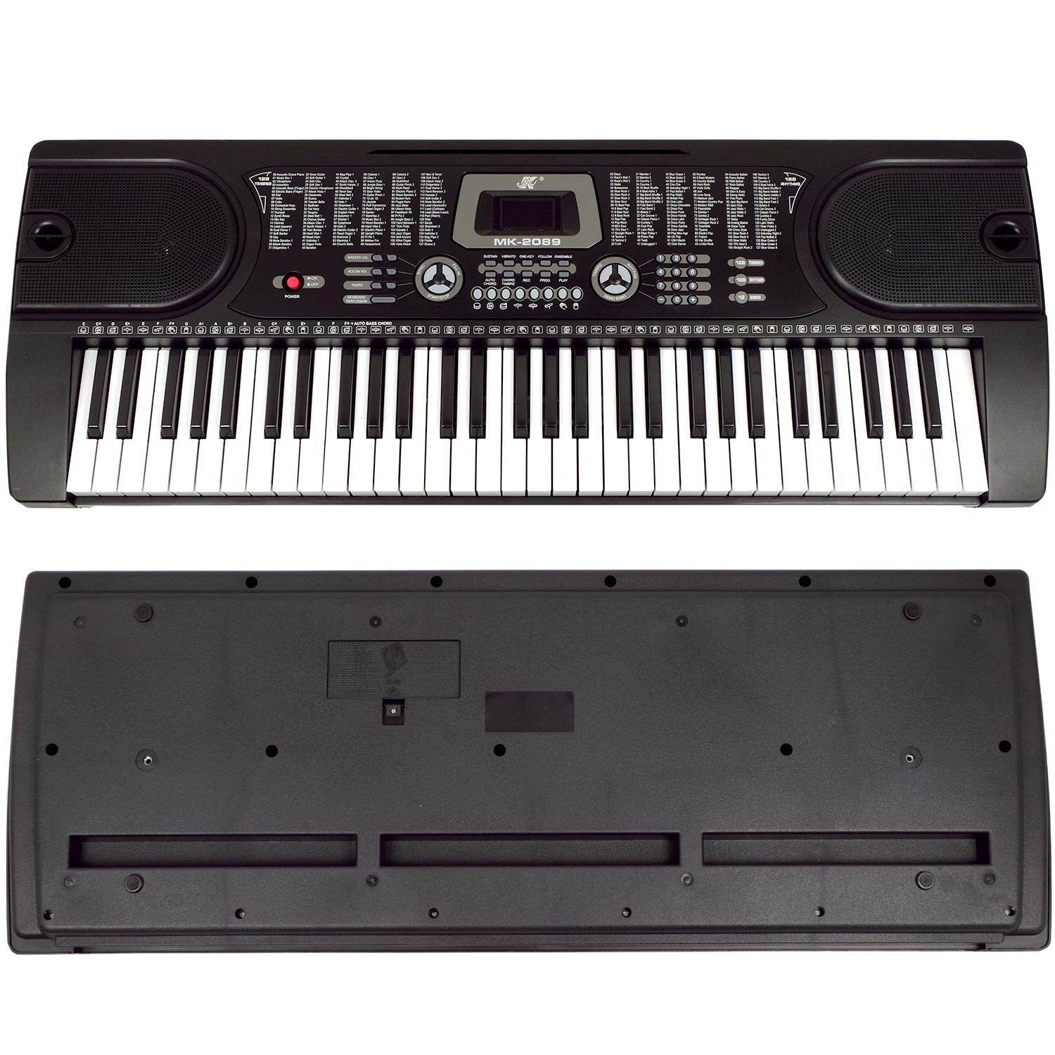 MK คีย์บอร์ด 61 คีย์ ใส่ถ่านเล่นได้ รุ่น MK-2089 (61 Key Electronic ...
