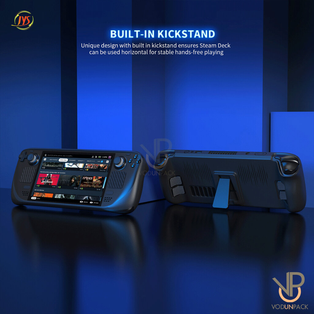 JYS เคส พร้อมขาตั้ง STEAM DECK PREMIUM CASE With Kick Stand มีให้เลือก 2 แบบ พร้อมกันรอย ...