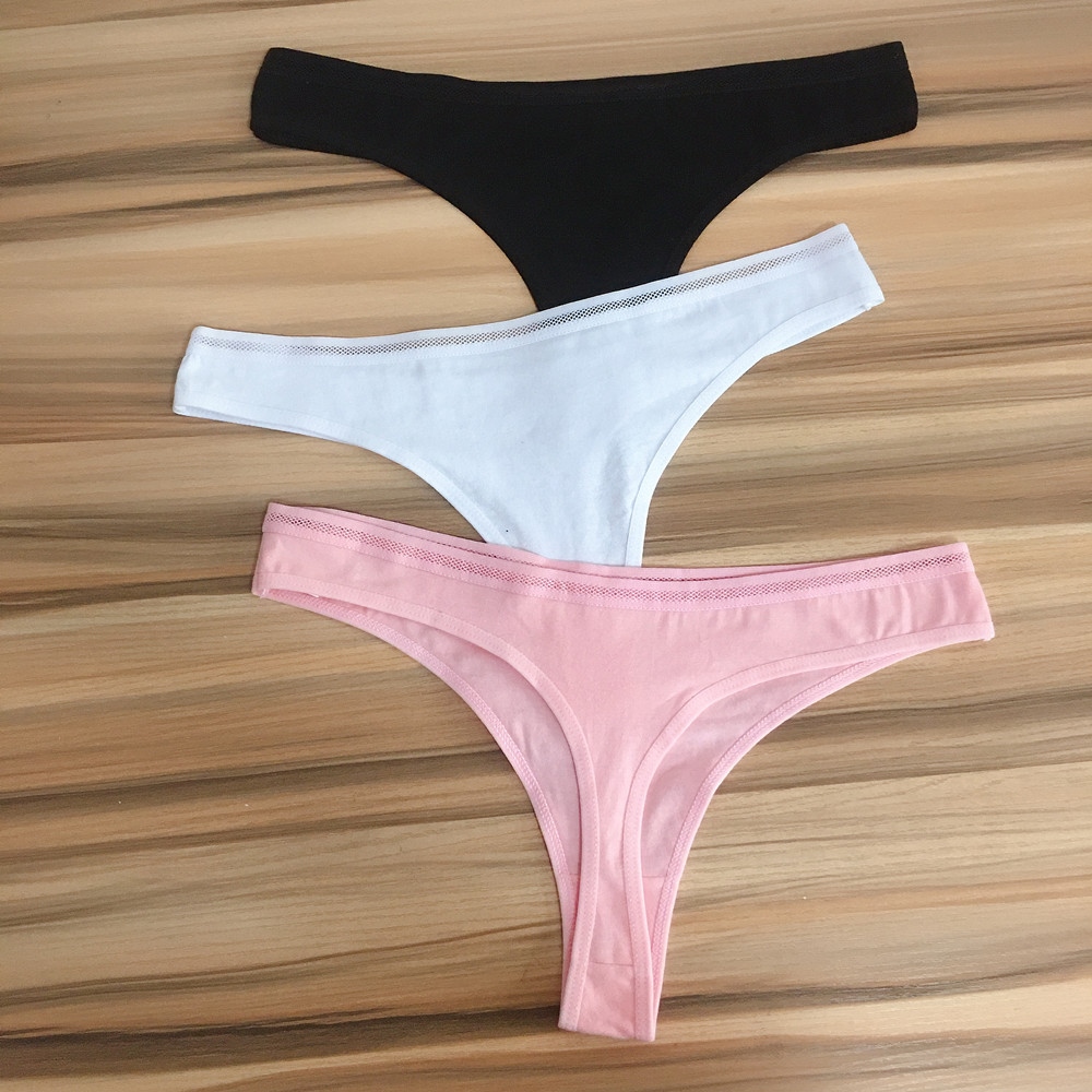 10 Pieces A Pack Ladies Thong Panties Women G Strings Sexy Lingerie ...