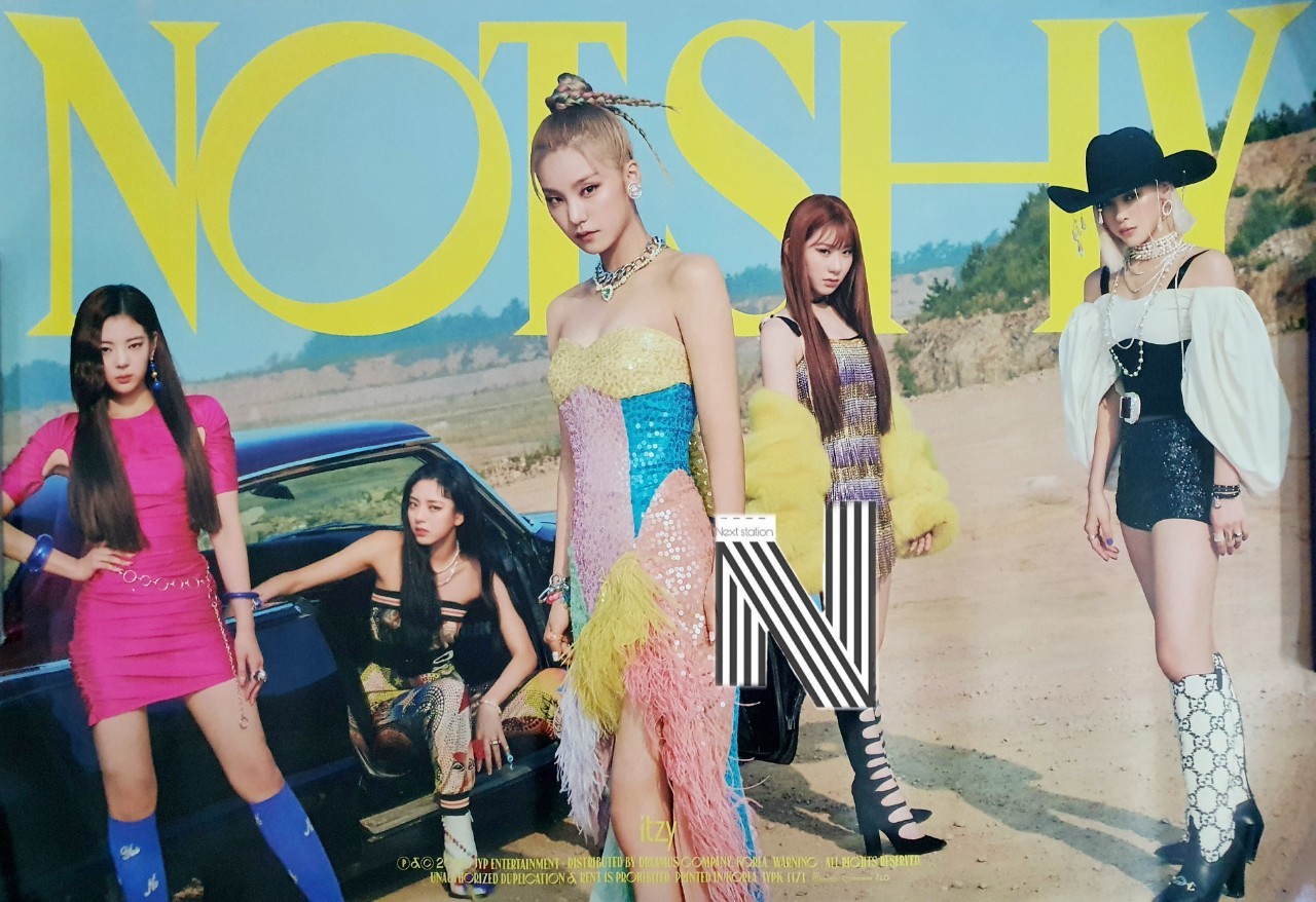 ITZY [NOT SHY] Ver. SET (A+B+C) + No Poster - KPOP Merch - ThaiPick