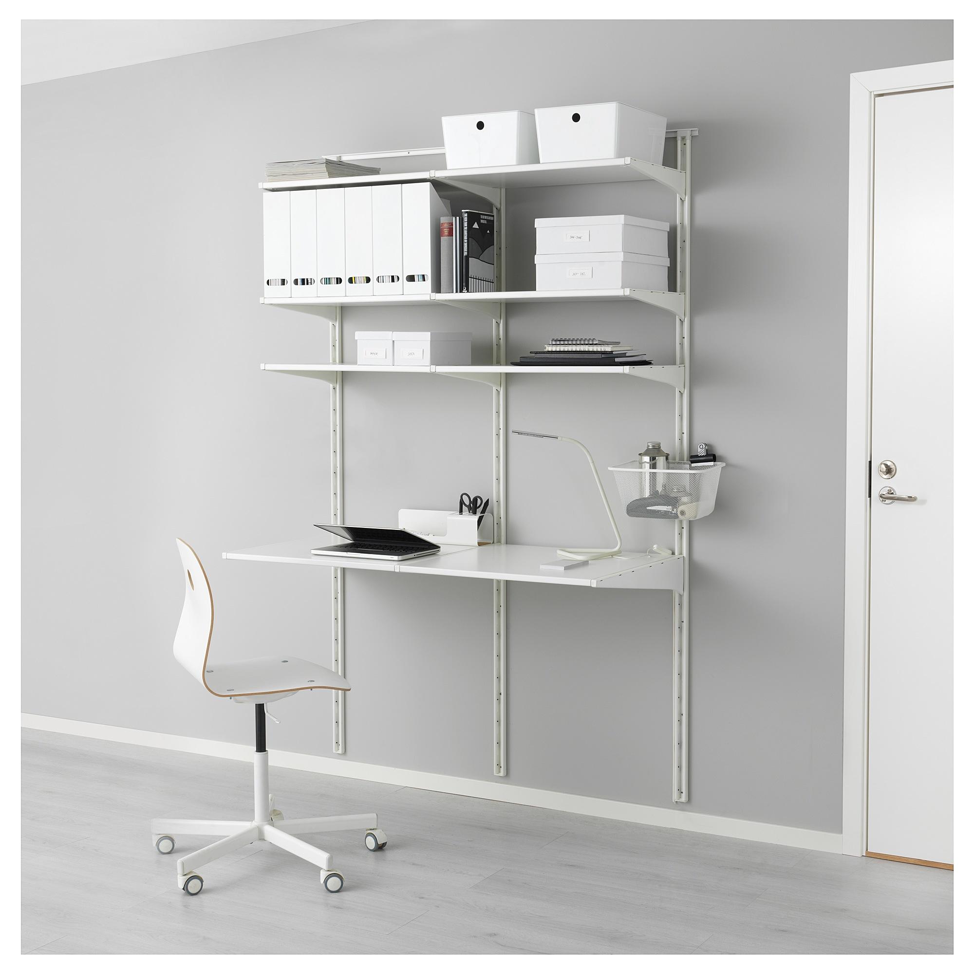 ALGOT Wall upright/shelves, white - Melyssa - ThaiPick