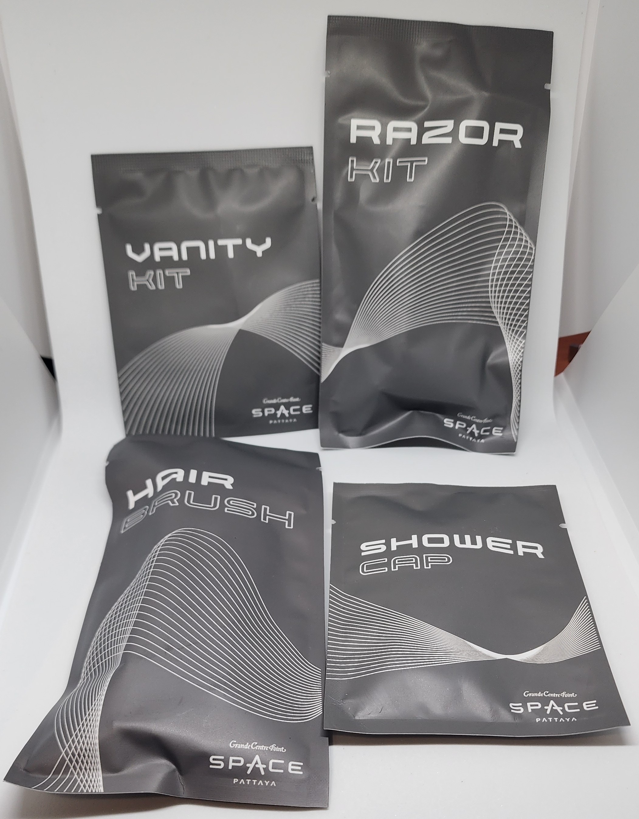 Amenity kits โรงแรม Vanity Kit Razor Kit Hair Brush Shower Cap - อิม ...