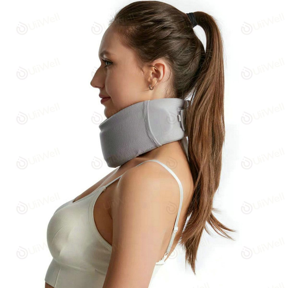 เฝือกพยุงคอ เฝือกคออ่อน ดามคอ มาตรฐานโรงพยาบาล SOFT COLLAR Neck support มอก.ไทย ซับพอทคอ เฝือก ...