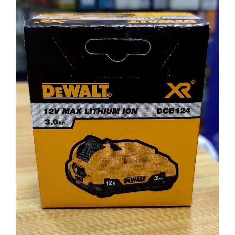 DeWALT แบตเตอรี่ 12V 3.0AH DCB124 แท้ประกันศูนย์1ปี - สหชัยบ้านสวน(1999 ...