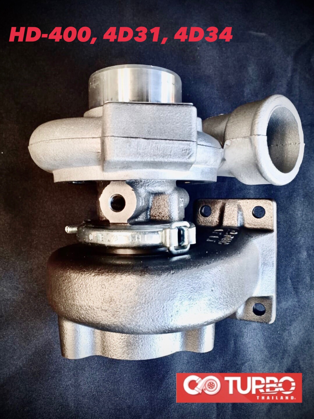 TD04H เทอร์โบชาร์จเจอร์ สำหรับเครื่องยนต์ 4D3, 4D34, HD-400 ...