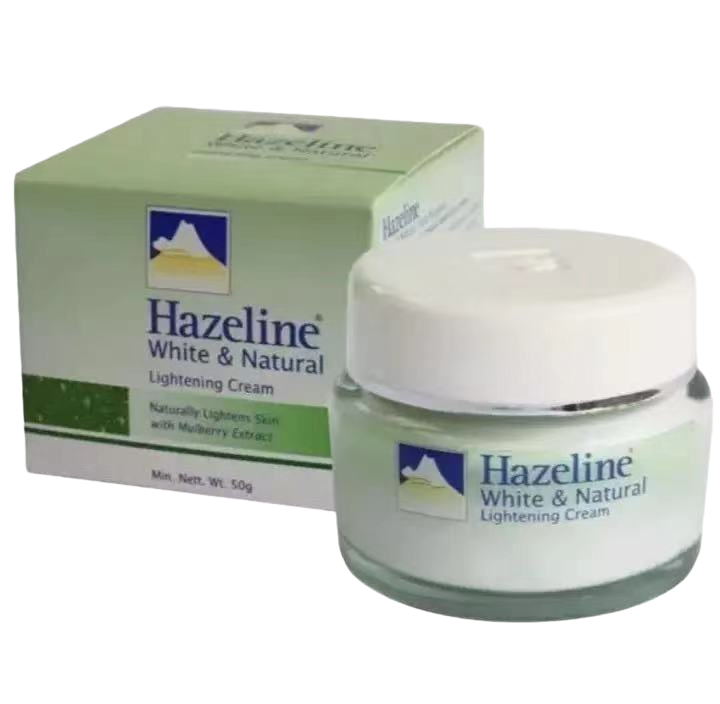 (รับประกันความแท้) Hazeline Snow White and Natural Moisturising Cream ...