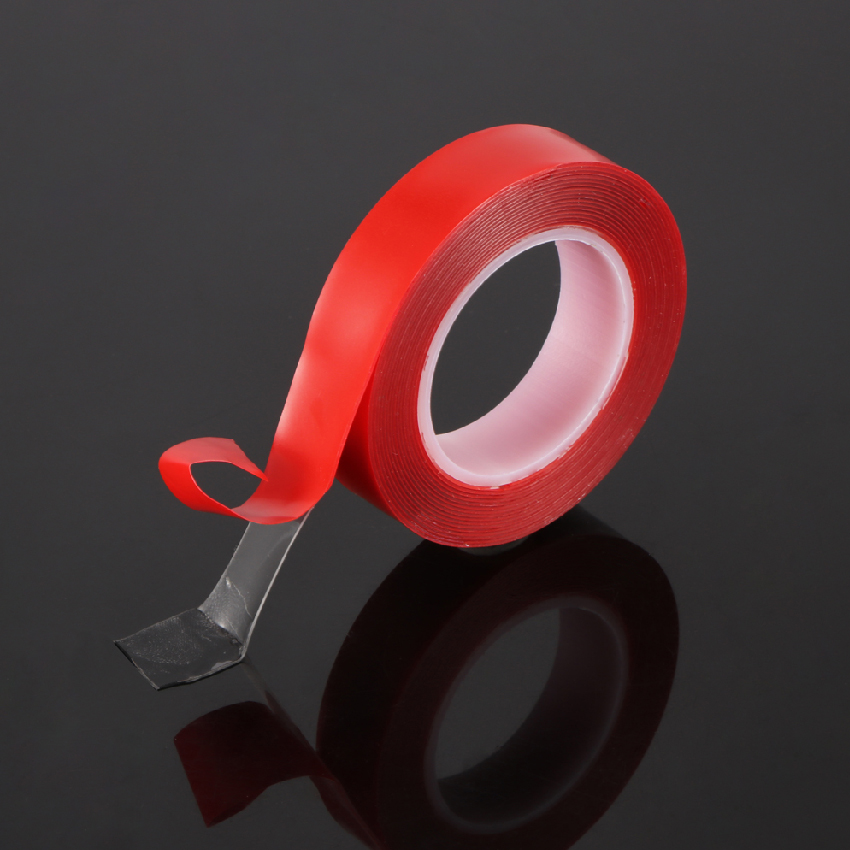 WACA ยาว 3M x 6-15 มม. สองด้านรถสติกเกอร์ใสรถกาวเทปโฟมอะคริลิ กาวสองหน้าเทป #94A - Bio Skin ...