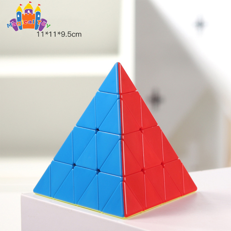 FunsLane Pyramid Speed Cube Fast Smooth Turning Solid Durable ...