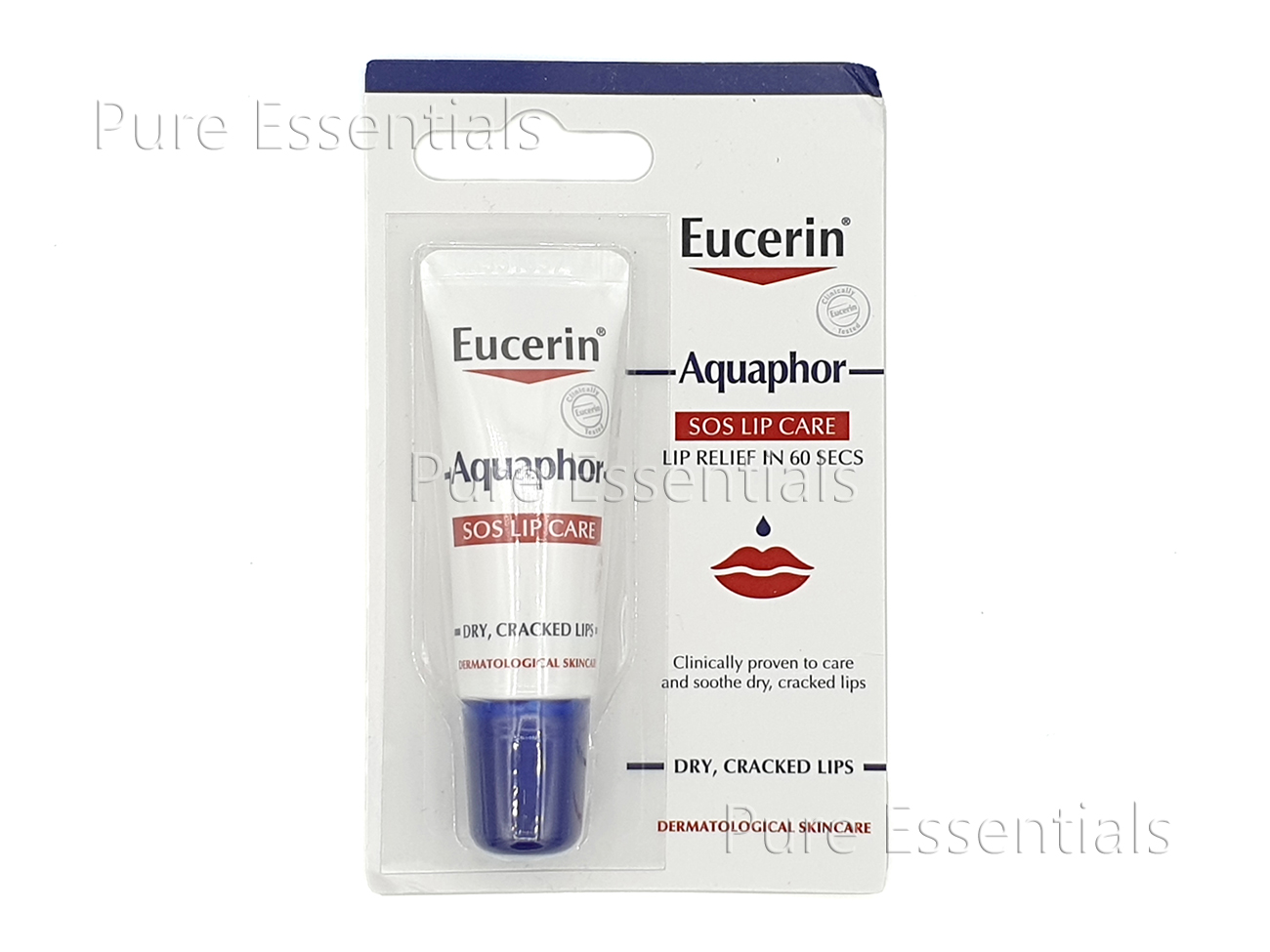 Eucerin Aquaphor SOS Lip care/ ยูเซอริน อควาฟอร์ ลิป แคร์ 10 กรัม ...