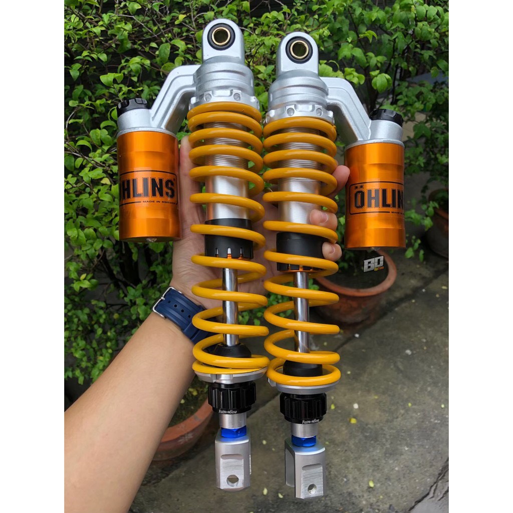 SALE" โช๊คหลัง โอริน K3 Ohlins PCX Xmax Nmax Aerox Gpx drone ปรับสปิงแข็งอ่อนได้ ปรับความสูงได้ ...