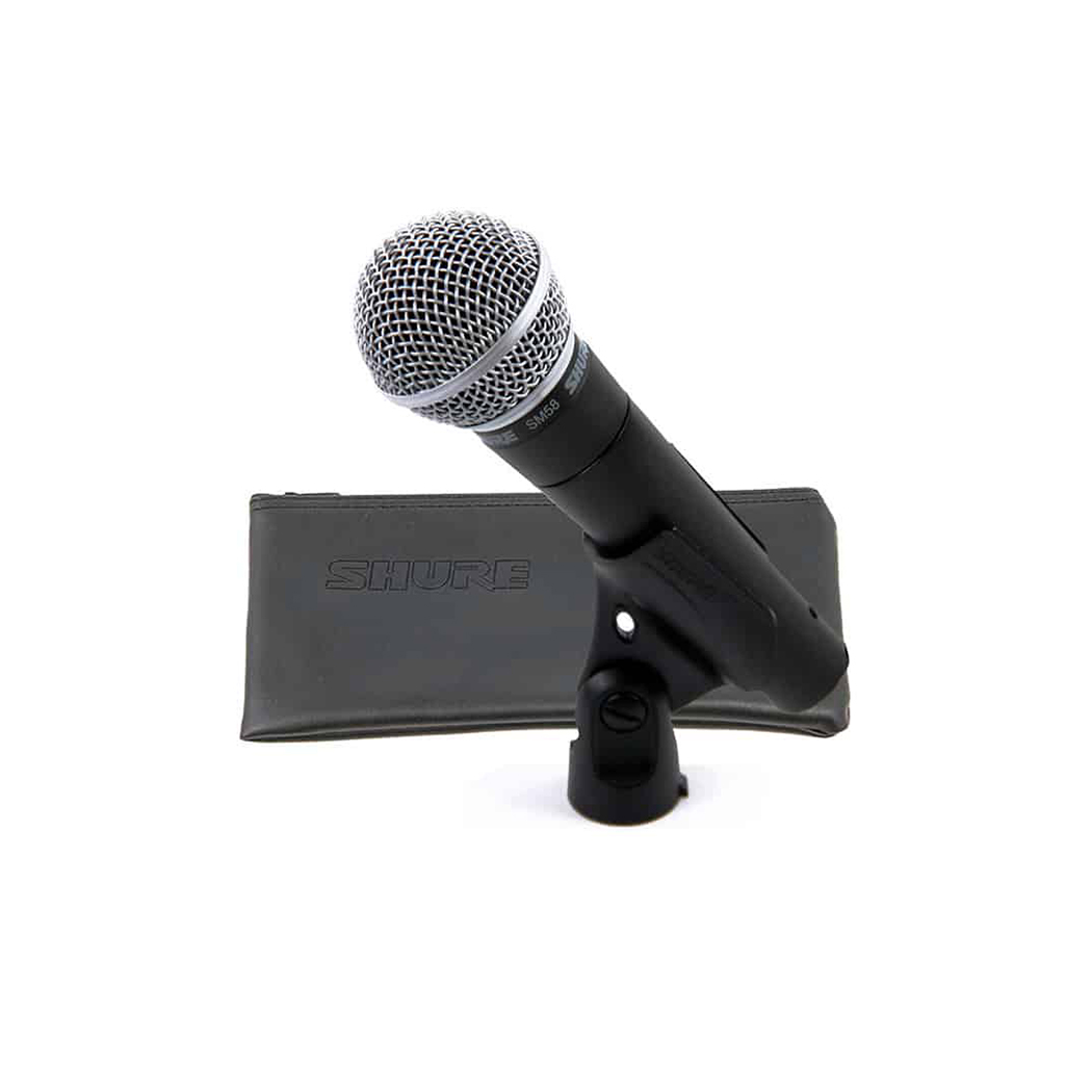 Shure SM58-LC ไมโครโฟนชนิดไดนามิค สำหรับร้องเพลง มีรูปแบบการรับเสียงแบบ cardioid (ProPlugin ...