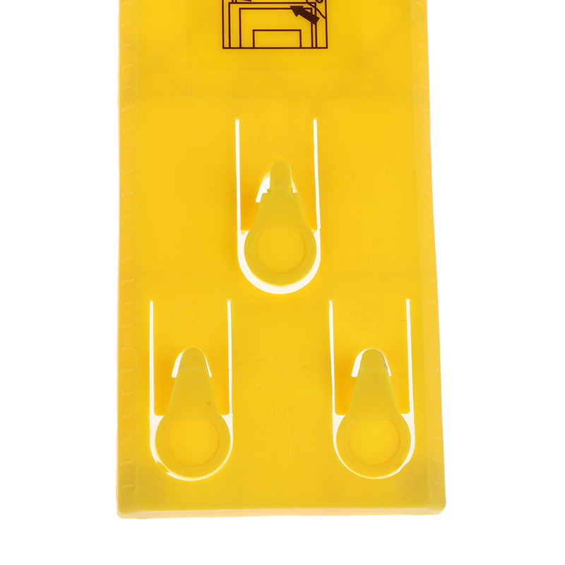 xingtu DIY Photo Frame Level Ruler Picture Frame Hanger Hooks Easy Wall ...