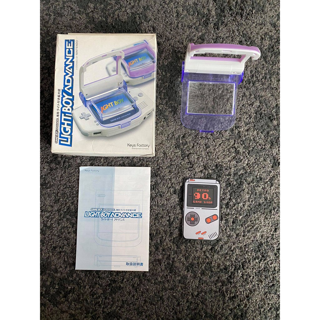 LIGHTBOY BOX ACCESSORIES FOR GAMEBOY ADVANCE / JAPAN - Retro Game Shop ...