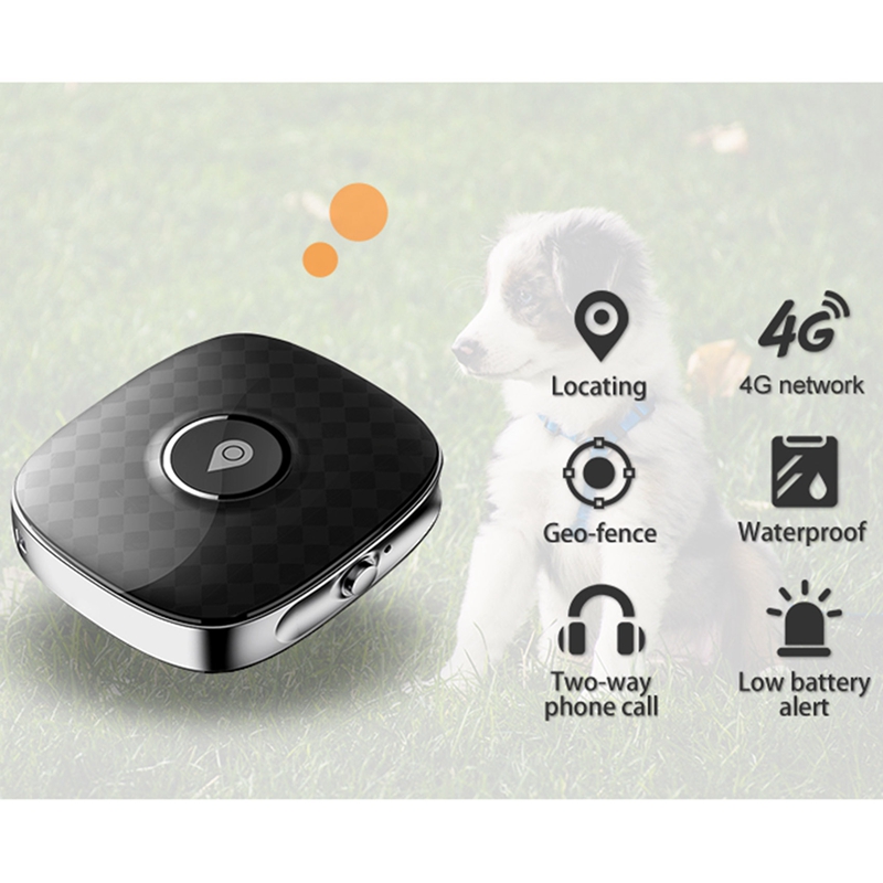 4G Dog GPS Tracker Waterproof Pet Cat Anti-Lost Location Tracking Mini ...