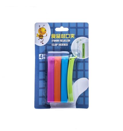 คลิปปิดผนึกอาหาร ซีลถุง Food Sealing Clips 4 ชิ้น - Mr.freedom - ThaiPick
