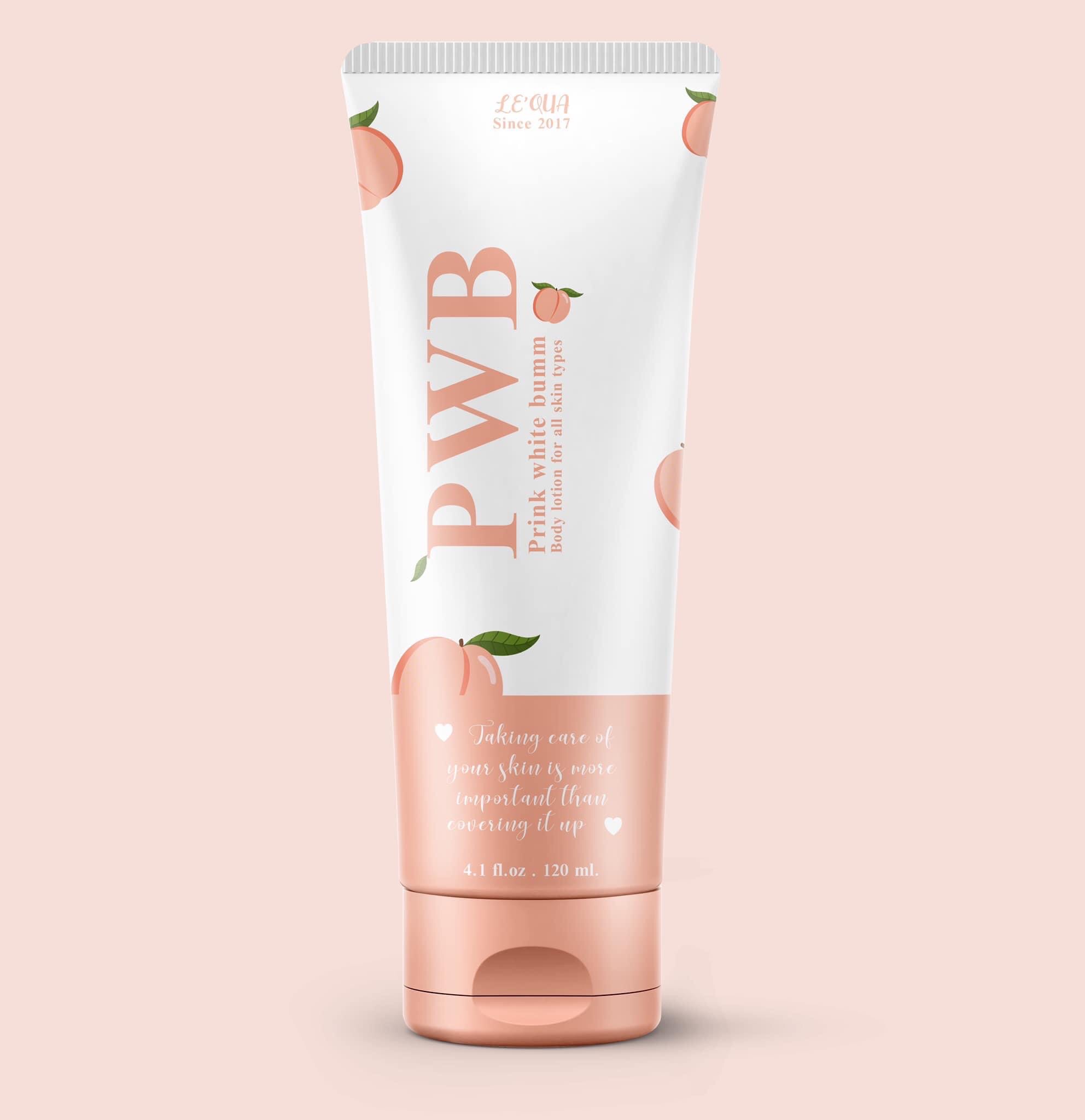 ครีมทาก้น ลดรอย PWB PRINK WHITE BUMM BODY LOTION ( 120 ml ) | Lazada.co.th