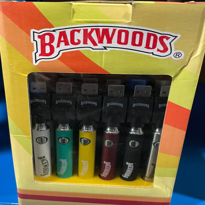 จัดส่งไว! Backwoods Battery 510 Thread 900mah Cartridges Pen Battery ...
