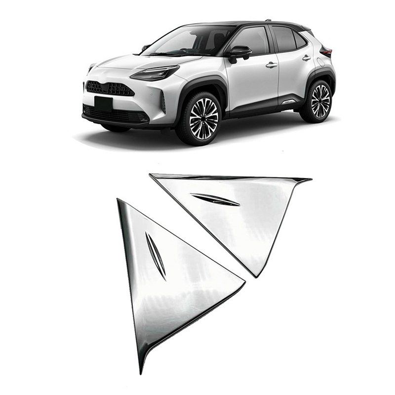 for Toyota Yaris Cross 2020 2021 Chrome ABS Exterior Side Rear Window ...