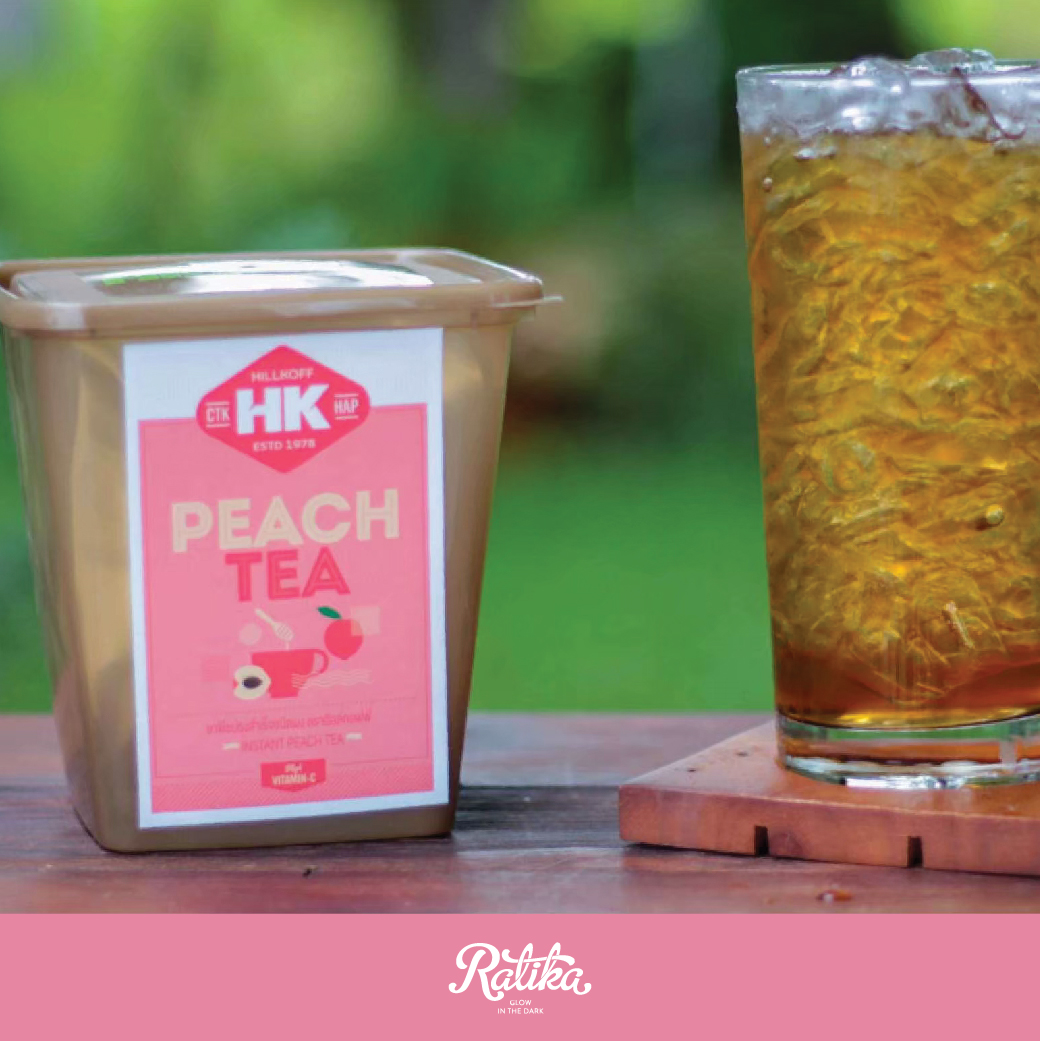 Ratika | ชาพีชปรุงสำเร็จชนิดผง ตรา ฮิลล์คอฟฟ์ : Hillkoff Instant Peach ...