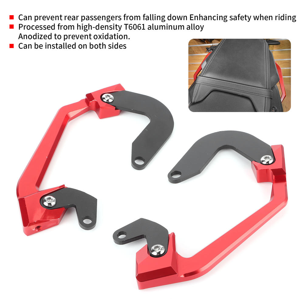 【ราคาพิเศษ】Motorcycle Rear Seat Grab Bar Passenger Handlebar Fit for ...