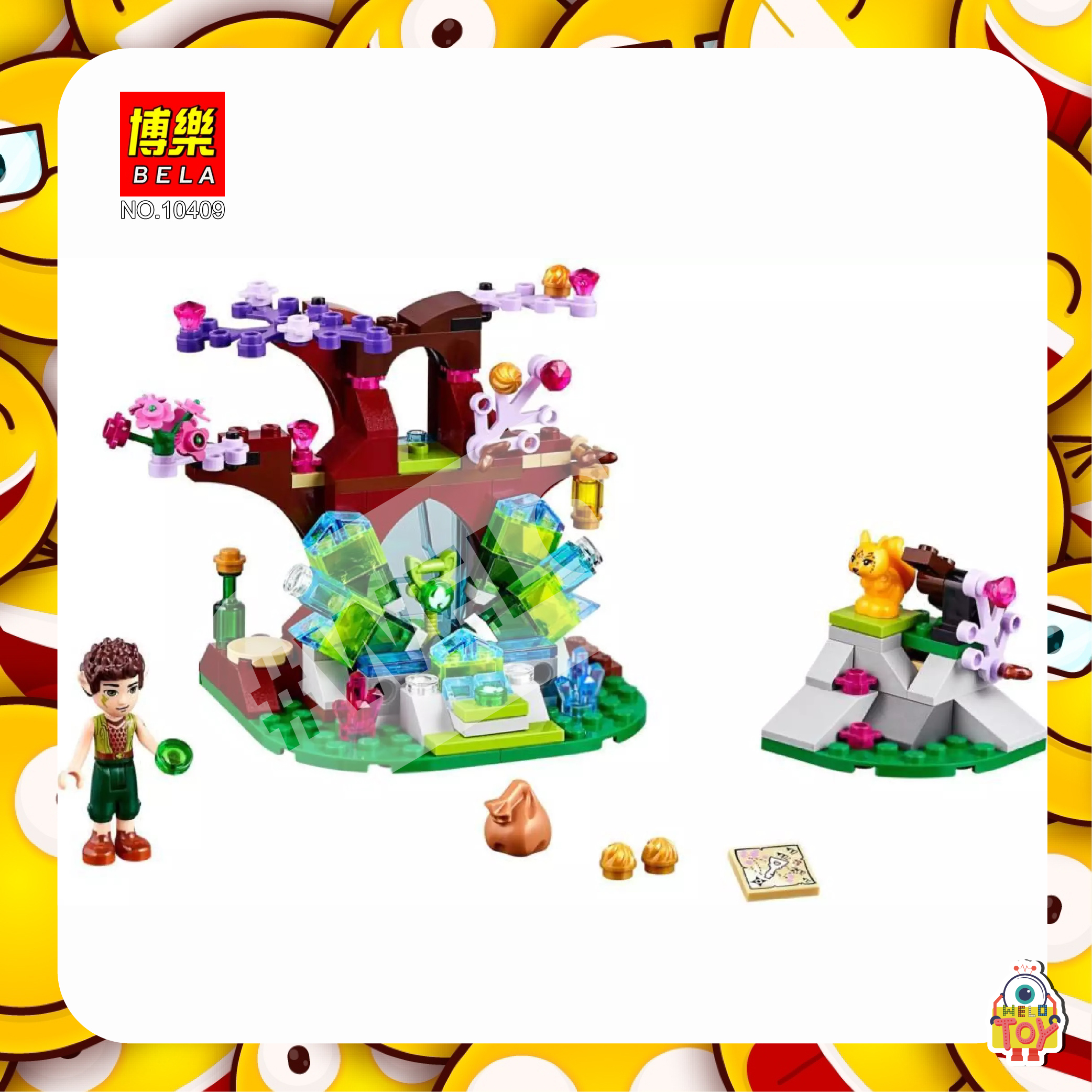 ตัวต่อ BELA10409 คทาวิเศษเเห่งเมือง FAIRY จำนวน 175 ชิ้น - Welo toy ...