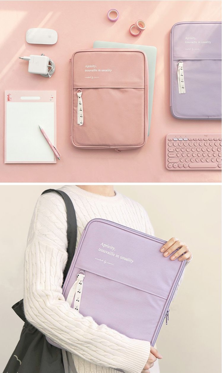 Lalabag - กระเป๋าใส่แท๊บเล็ต ขนาด 11 Apricity สีพื้น - Lalabag - ThaiPick