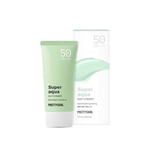Pretty Skin Super Aqua Sun Cream (SPF 50+ PA++++) 70ml. | Lazada.co.th