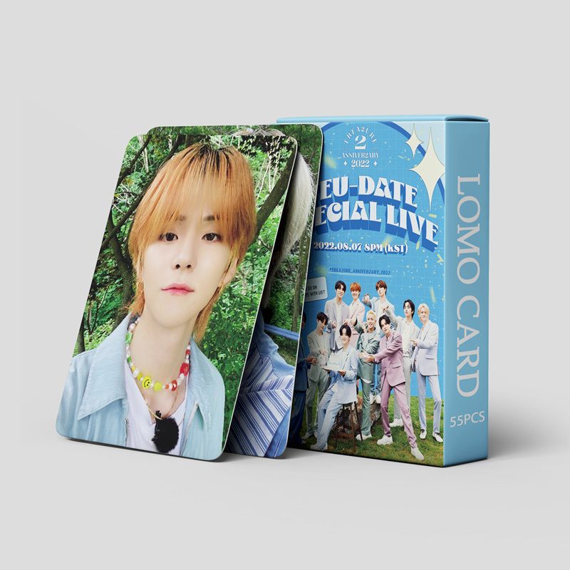 LOMO CARD TREASURE เทรเชอร์ 2nd MINI ALBUM HELLO 1ST PRIVATE STAGE TEU ...