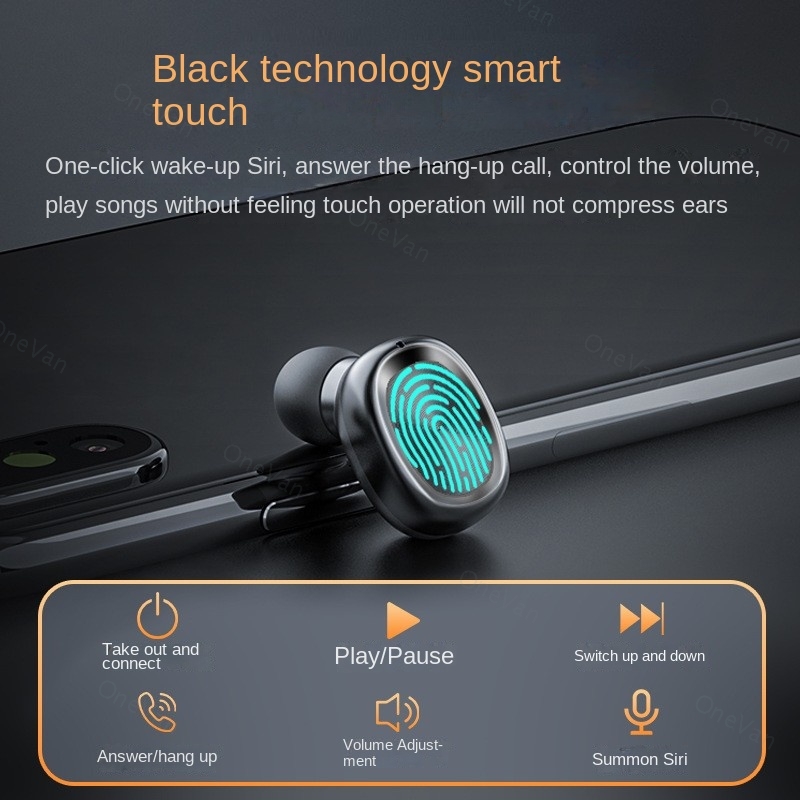 New G6 Wireless Bluetooth Headset Long Standby Stereo 5.0 Bluetooth ...