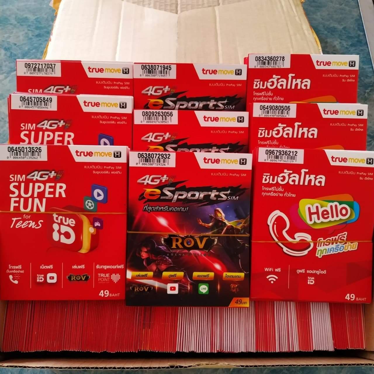 (1ซิม26บ)Sim True ซองใหญ่ ชิมลงทะเบียน ซิมใหม่ลงทะเบียนพร้อมใช้งาน Sim ...