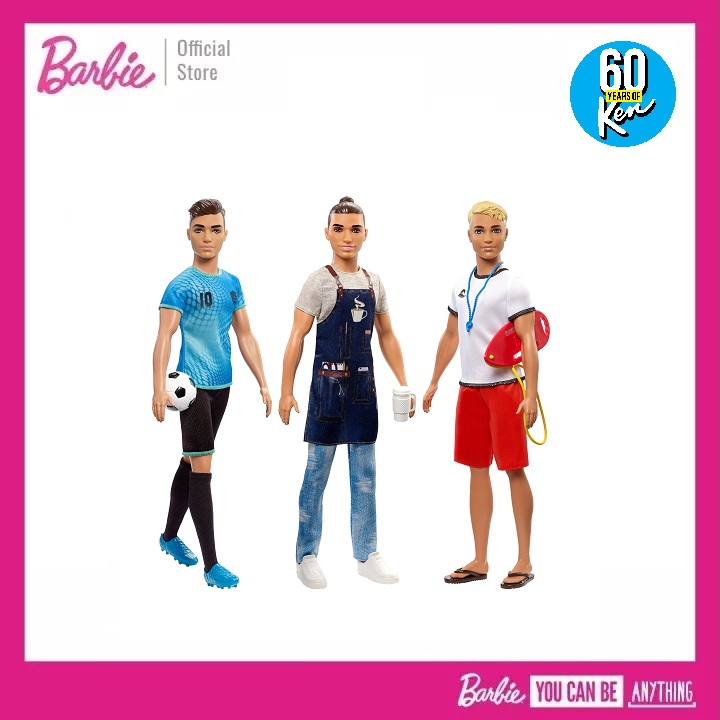 Ken Careers doll ตุ๊กตา บาร์บี้ เคน ผู้ชาย อาชืพ FXP01 - Mattel - ThaiPick