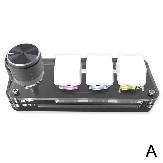 Macropad USB Custom Keyboard Volume Button Knob Programming Macro ...