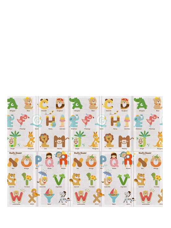 แผ่นรองคลานพับได้ PE Portable Mat ลาย ABC Alphabet | Lazada.co.th
