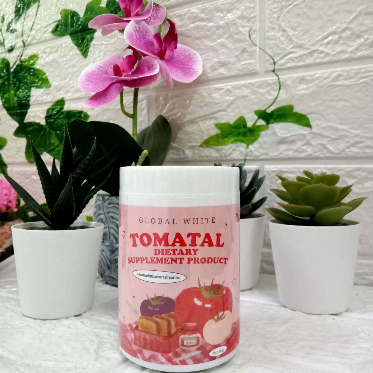 โทเมทอล Tomatal Dietary Supplement Producr ปริมาณสุทธิ 50 กรัม - annty ...