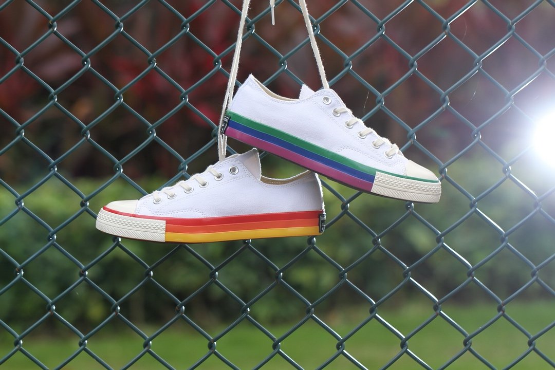 Converse Rainbow Yin-Yeung 1970S Rainbow Joint Series Limited Edition ...