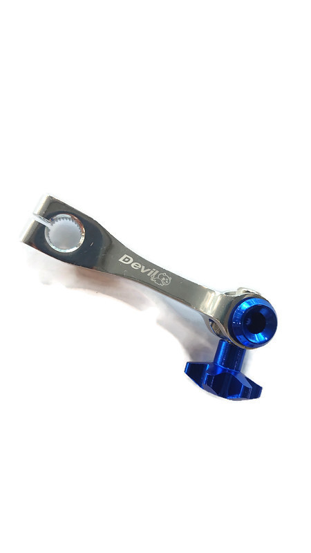 มือลิงแต่ง CNC เงินหมุดน้ำเงิน ยี่ห้อ Devil | Lazada.co.th