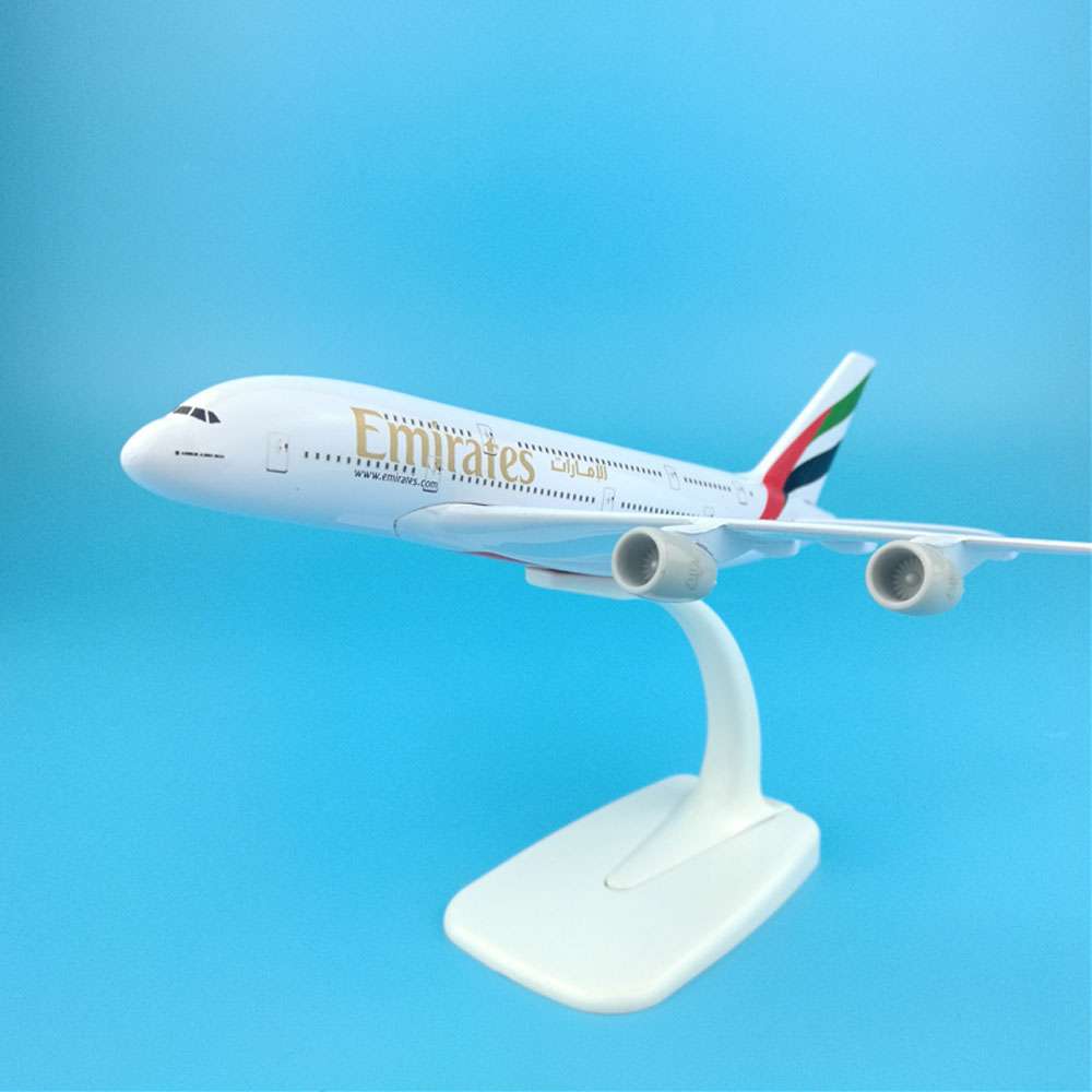 Emirates Airlines Airbus A380 20 cm High Quality Die Cast Aircraft ...