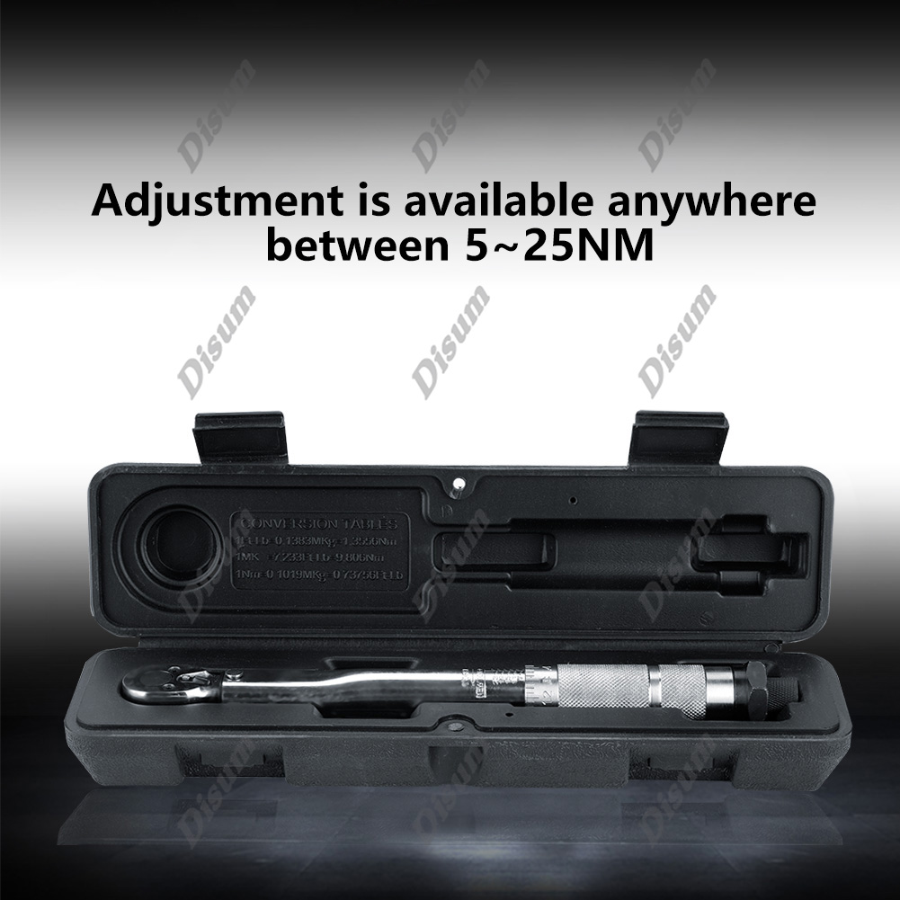 รับของภายใน48H????ประแจ ประแจปอนด์ ขนาด2หุน (1/4")5~25Nm ด้ามขันปอนด์ ...
