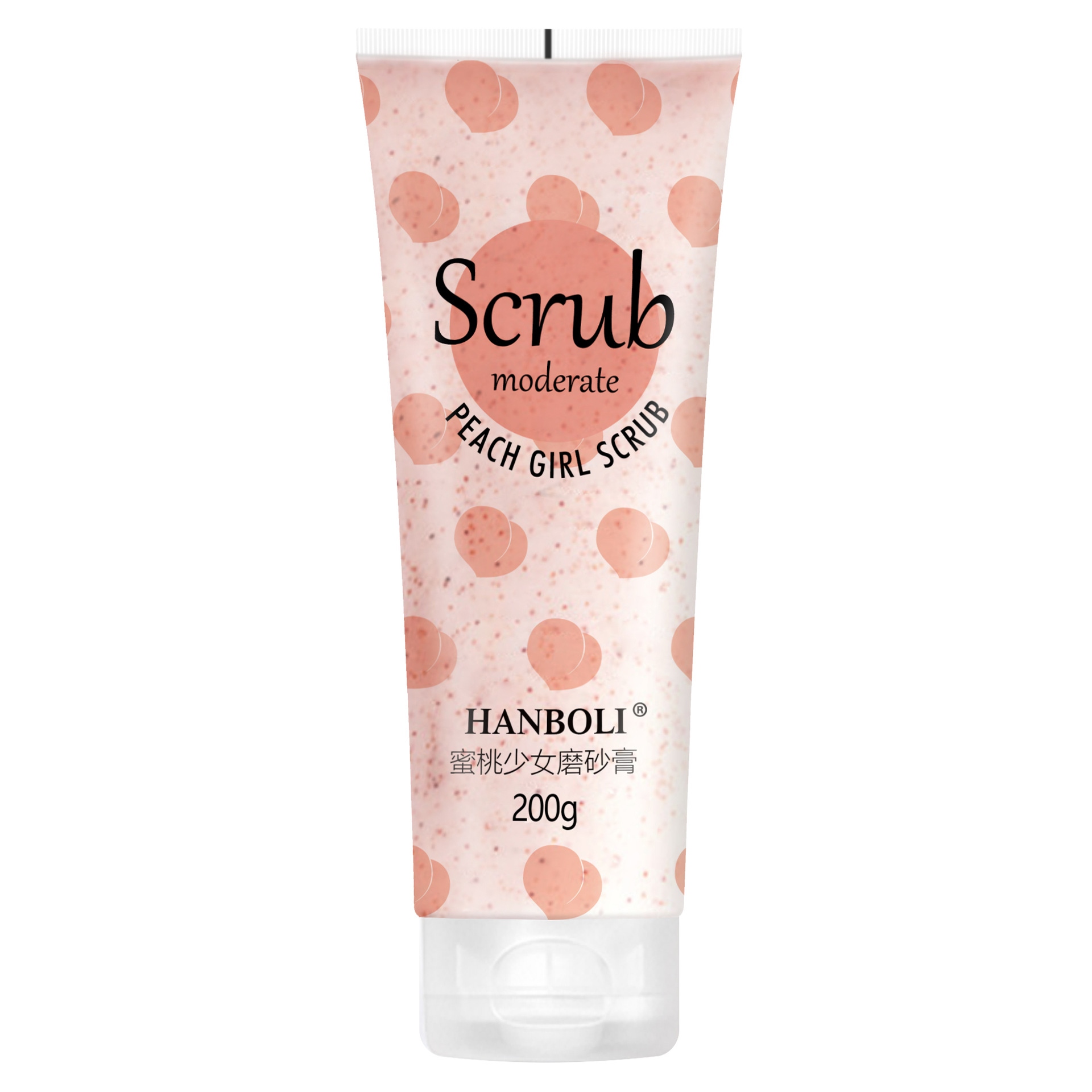 Scrub peach girl body to be smooth and clean the scrub li fu Sally ...