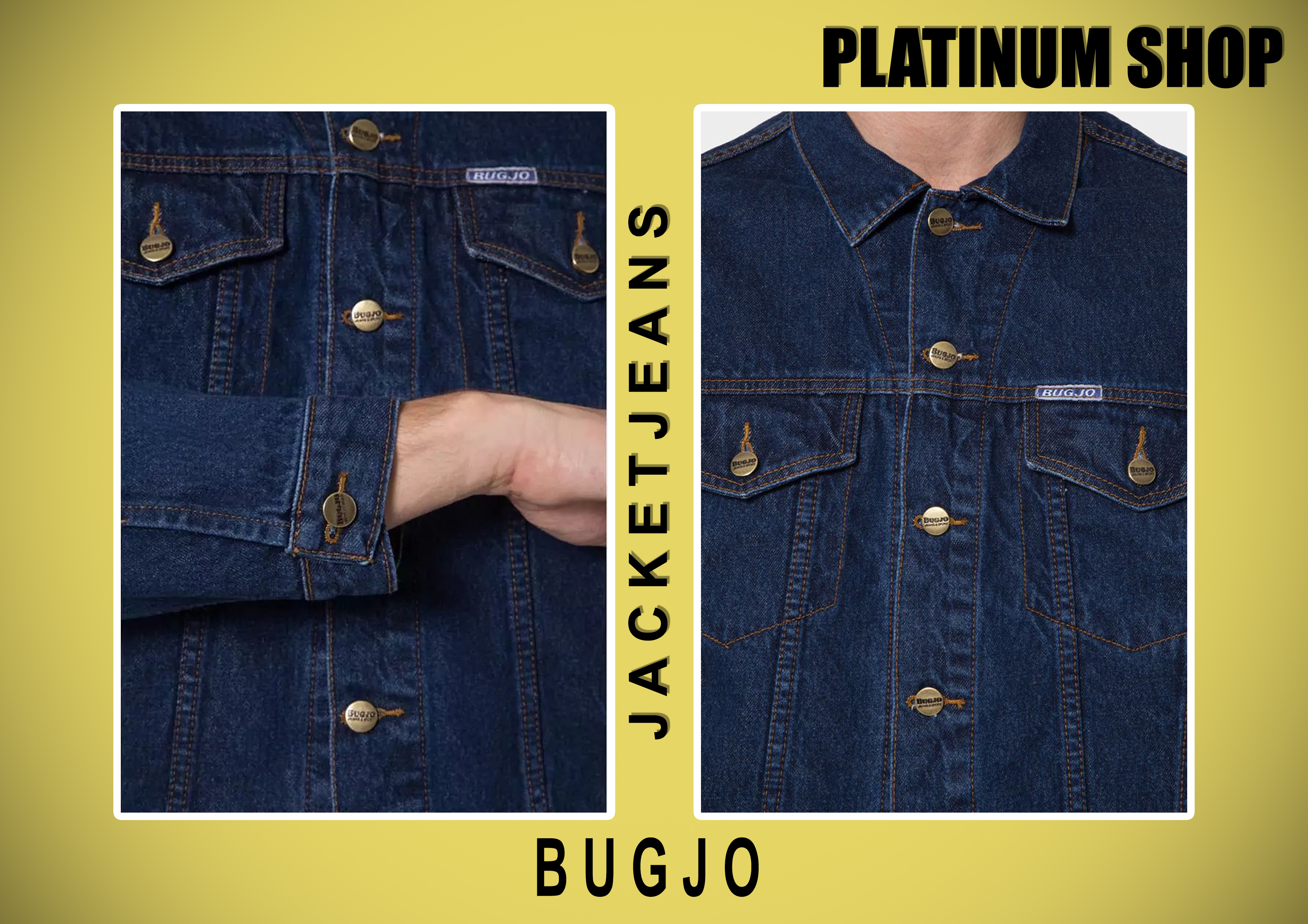 BugJo Jacket jeans เสื้อแจ๊คเก็ตยีนส์แท้ BugJo คุณภาพดี คุ้มค่าคุ้มราคา ...