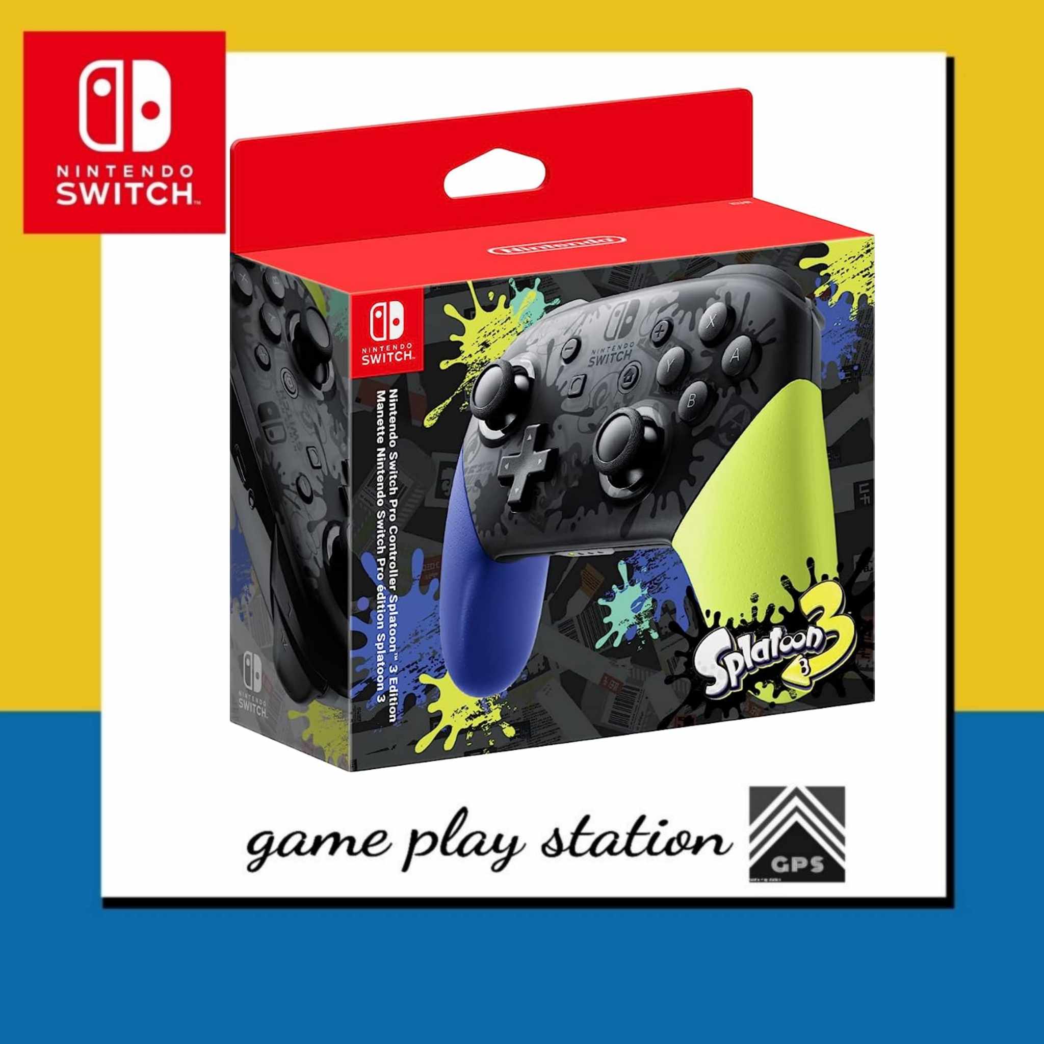 nintendo switch joy pro zelda totk splatoon 3 black สินค้าของแท้ 100 ...