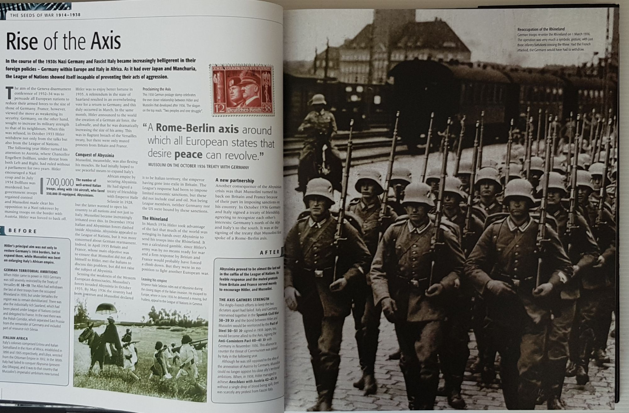 DK World The definitive visual guide War 1 // and 2 (เล่มใหญ่หนัก 2.2 ...