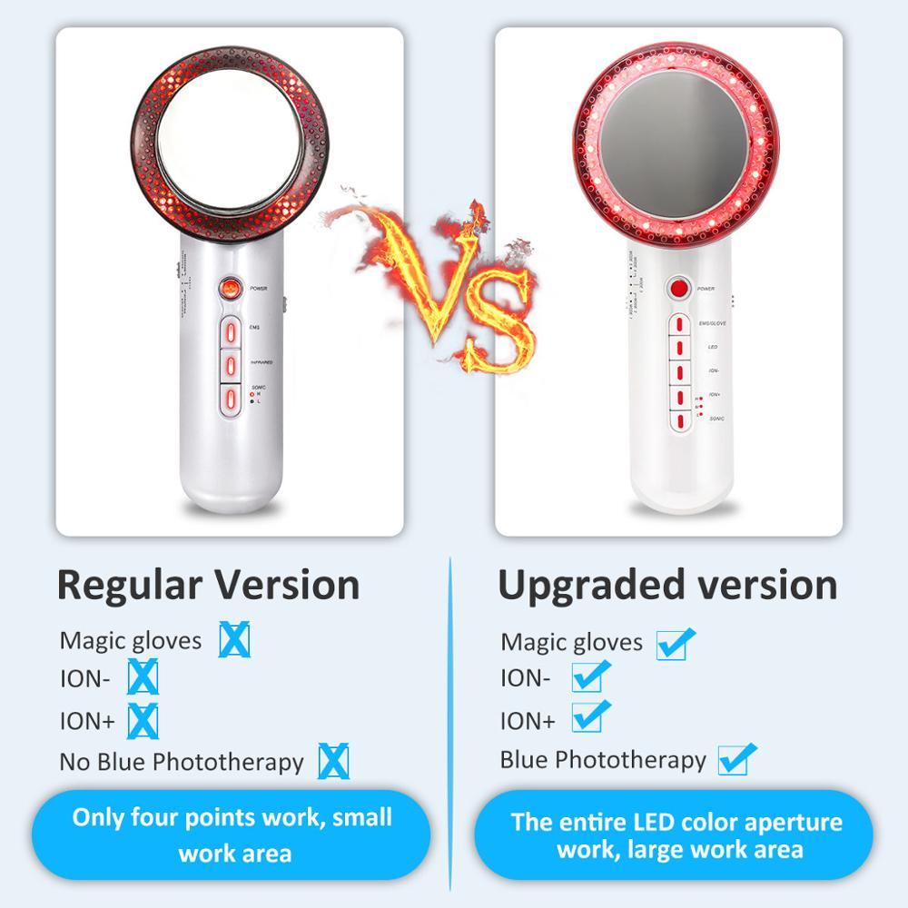 Ultrasonic EMS Body Facial Slimming Machine Anti Cellulite Remover Burn ...