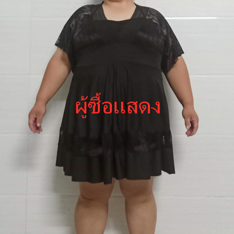 PLUS size swimsaic for women ชุดว่ายน้ำไซร์ใหญ่แขนยาวไซร์ 3XL-5XL กัน UV 50 พลัสขนาดชุดว่ายน้ํา ...