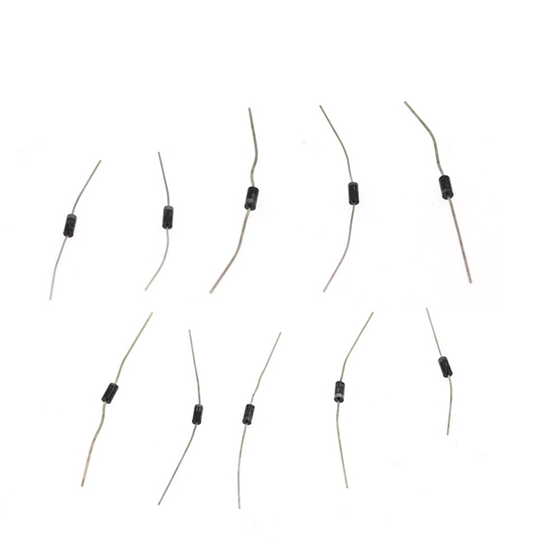 200Pcs 10 Values Rectifier Diode Assorted Kit 1N4001 1N4002 1N4003 ...