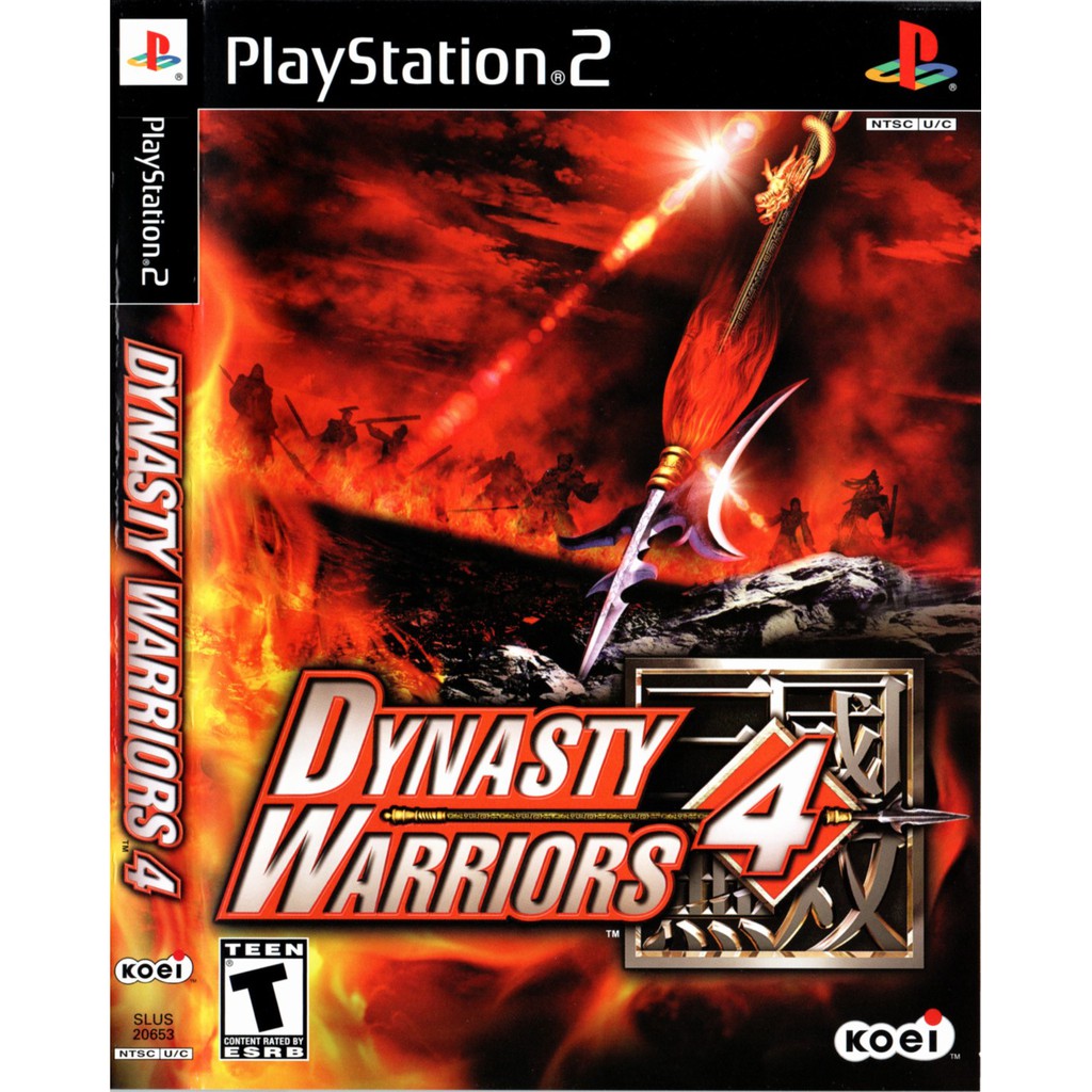 แผ่นเกมส์ Dynasty Warriors 4 Ps2 Playstation2 คุณภาพสูง ราคาถูก Th